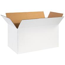 White Shipping Boxes, and Large White Boxes in Stock - TwinSource.com ...